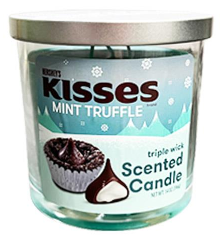 Hershey's Kisses Mint Truffle Scented Candle - Single Count — Gravity ...