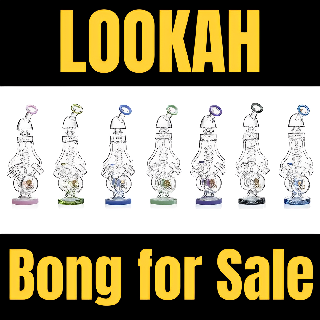 Lookah® - 15" Recycler UFO Robot Multi Perc Water Pipe Bong WPC768 — Gravity Vape And Smoke LLC