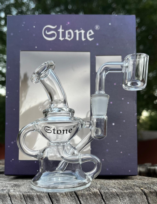 High-Performance Stone Mini Dab Rig Multi Recycler for Enhanced Dabbin ...