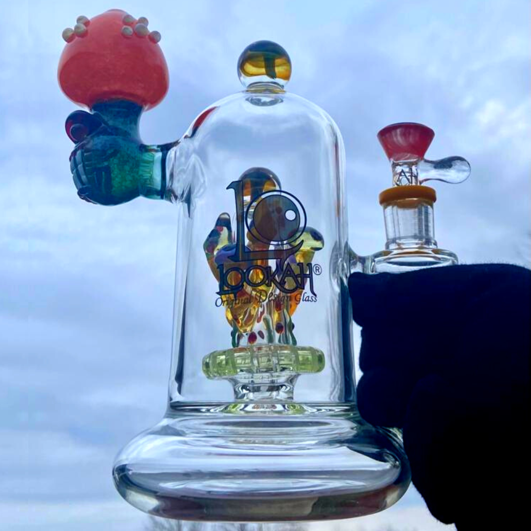 Giant Chambered Mushroom Bong - Lookah — Gravity Vape And Smoke LLC